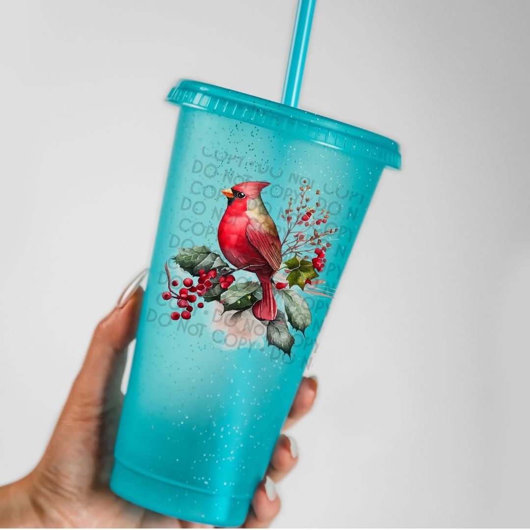 Cardinal - UV DTF Decal – Eh Okay Transfers