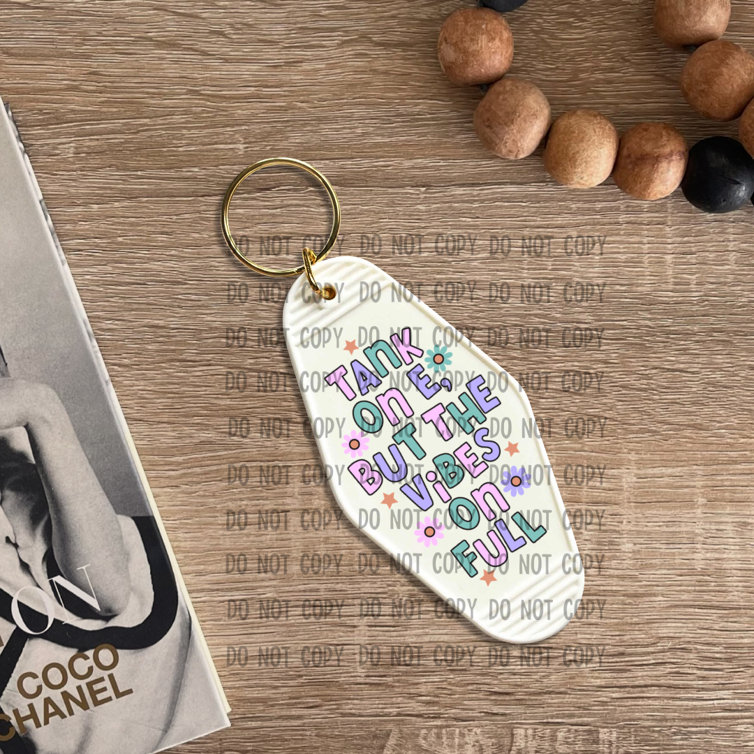 Tank On E - UV DTF Keychain Decal – Eh Okay Transfers