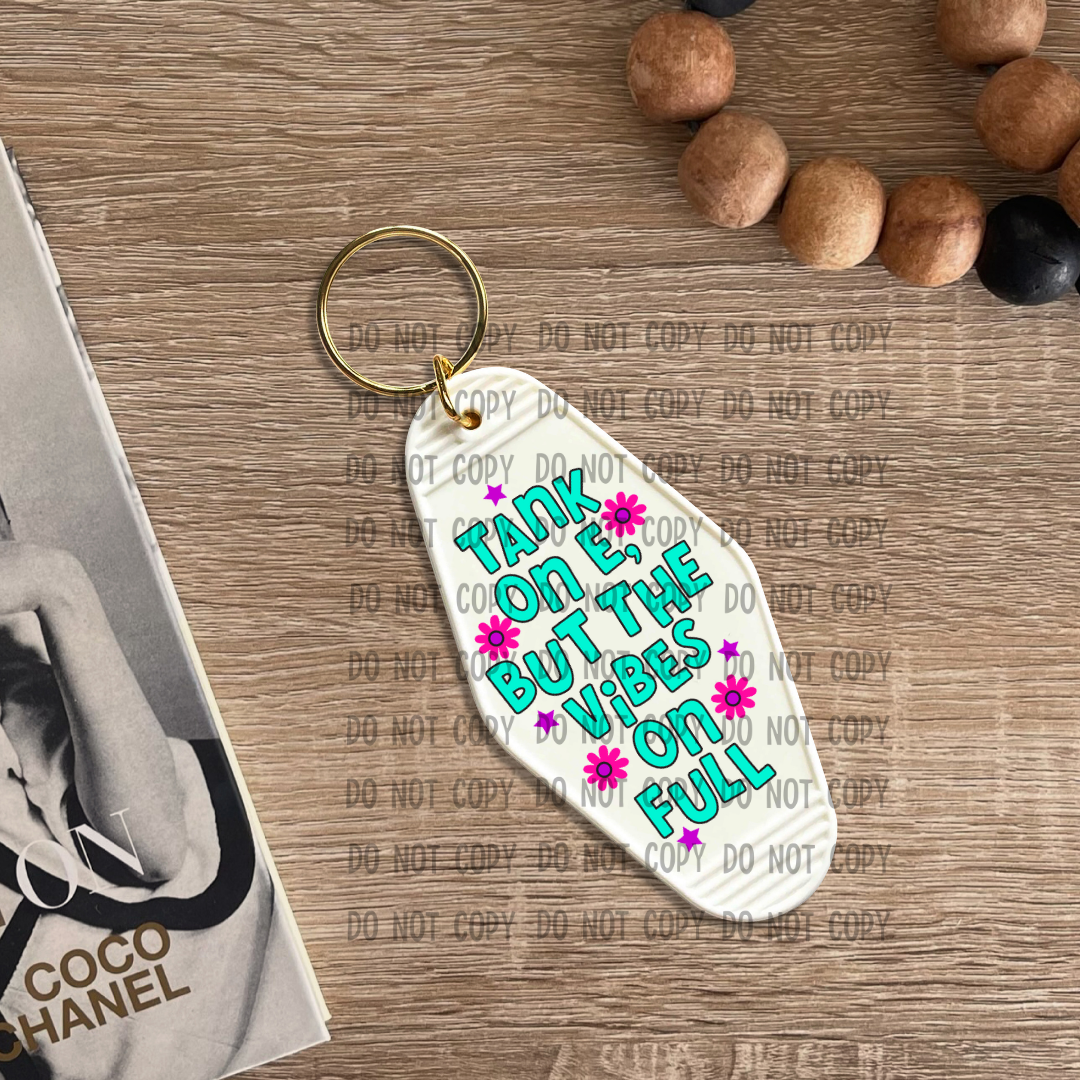 Tank On E - UV DTF Keychain Decal – Eh Okay Transfers
