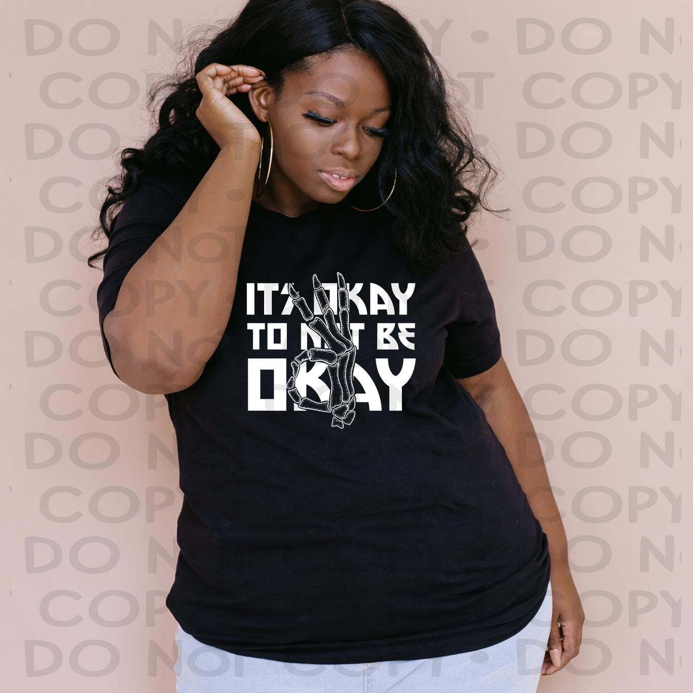 Its okay - Adult- Screen Print – Eh Okay Transfers